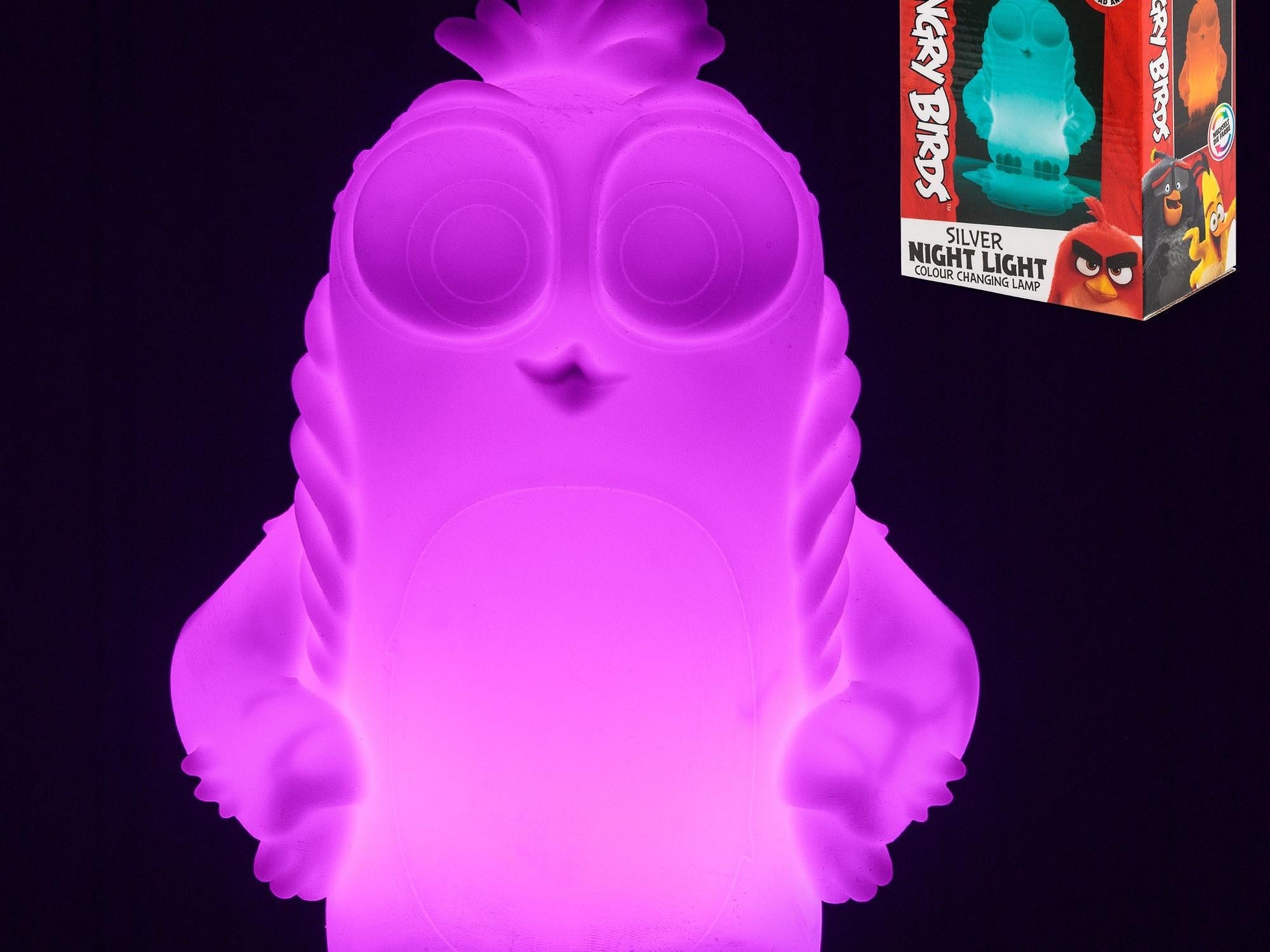Angry Birds Night Light Silver