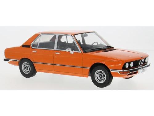 BMW 5 Series (E12) Orange 1973 1:18 Scale Model Car Group Diecast Model Car