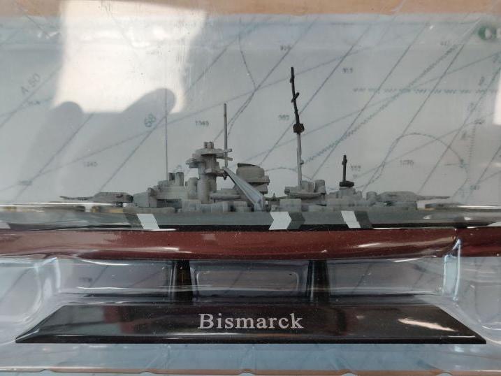 Bismarck Battleship 1941 1:1250 Scale Unbranded Diecast Model