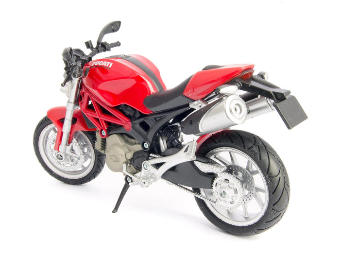 Ducati Monster 1100 Red 2010 1:12 Scale NewRay Diecast Model Motorcycle