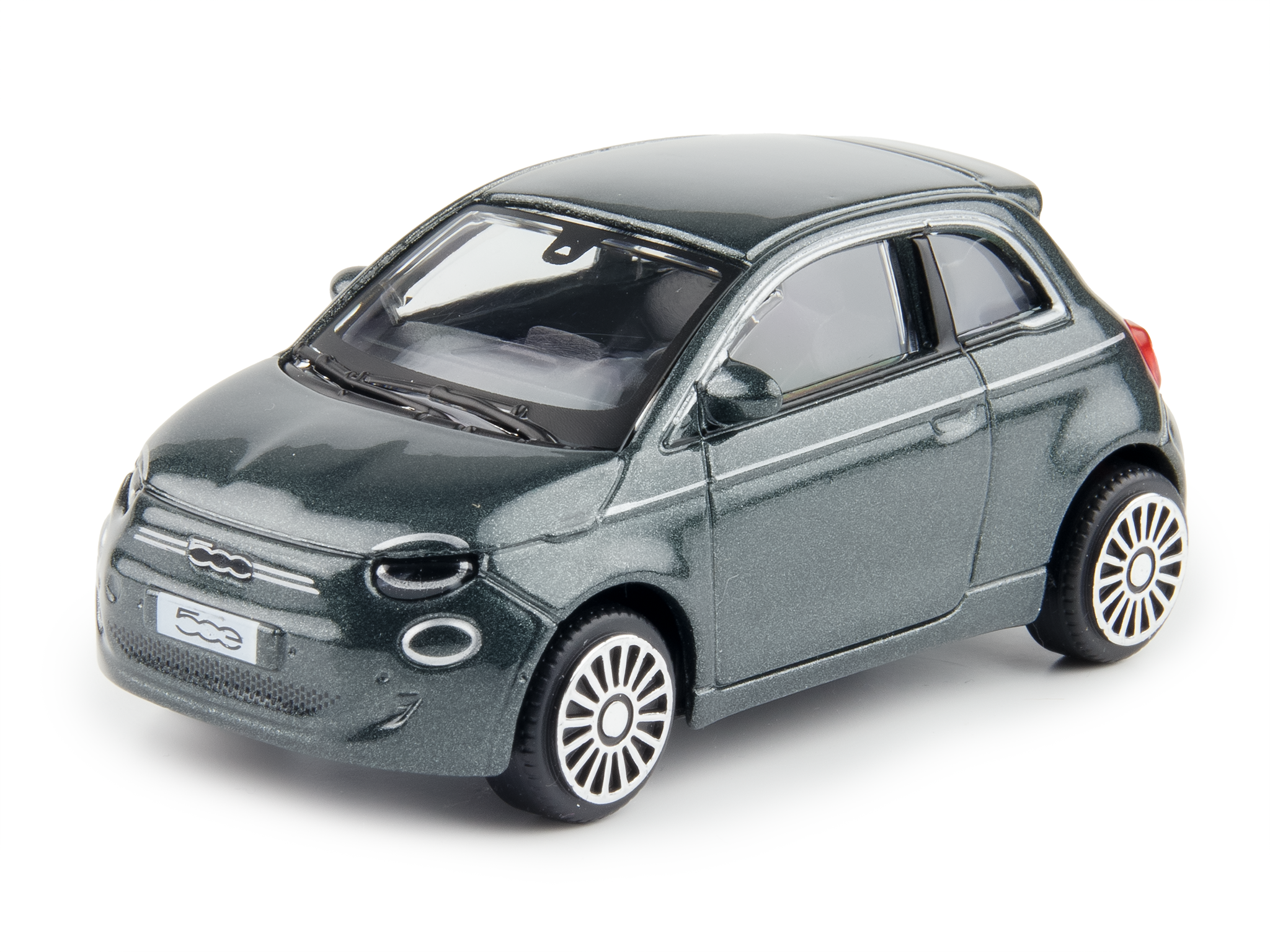 Fiat 500 La Prima dark grey 1:43 Toy Car Bburago 30456