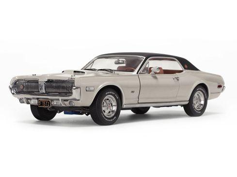 Mercury Cougar XR7G Fawn 1968 1:18 Scale Sun Star Diecast Model Car
