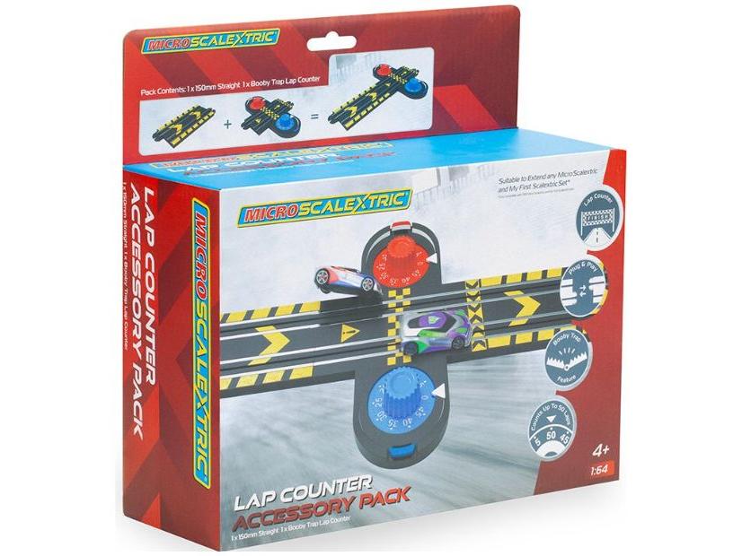 Micro Scalextric Ejector Lap Counter Accessory Pack 1:64 Scale