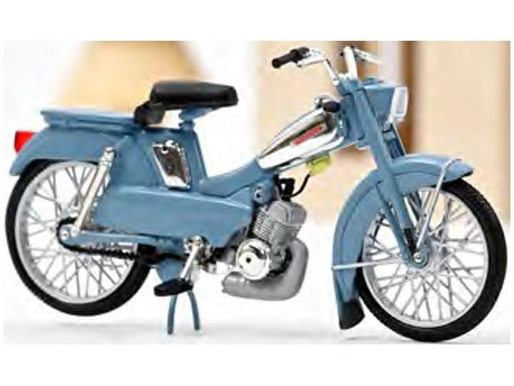 Motobecane AV88 1976 Blue 1:18 Norev Diecast Model