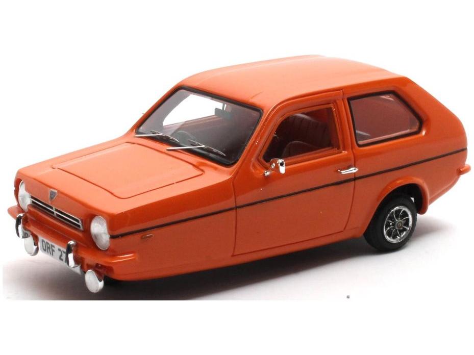 Reliant Robin Saloon Orange 1973-1981 1:43 Scale Matrix Resin Model Car