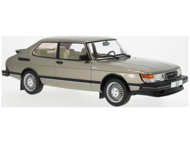 Saab 900 Turbo Brown 1981 1:18 Scale Model Car Group Diecast Model Car