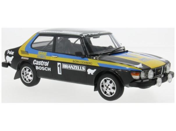 Saab 99 EMS 1977 #1 1:18 Scale Model Car Group Diecast Model Car
