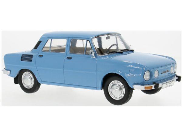 Skoda 100 Light Blue 1969 1:18 Scale Model Car Group Diecast Model Car
