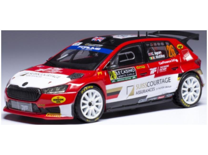 Skoda Fabia Rally2 #26 WRC Rallye Monte Carlo C.Ingram/H.MCKillop 1:43 ...