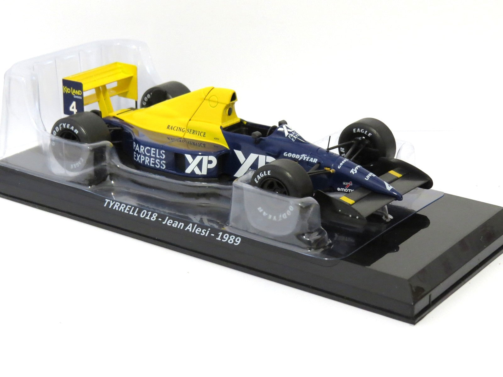 Tyrrell 018 Jean Alesi F1 1989 1:24 Scale Unbranded Diecast Model Car