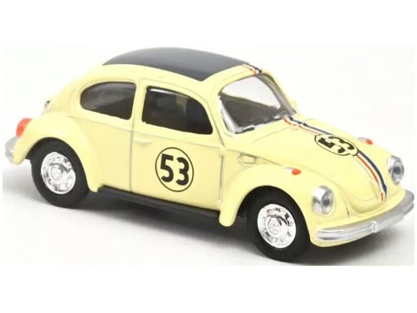 Volkswagen Beetle #53 Herbie 1973 1:43 Scale Norev Diecast Model Car