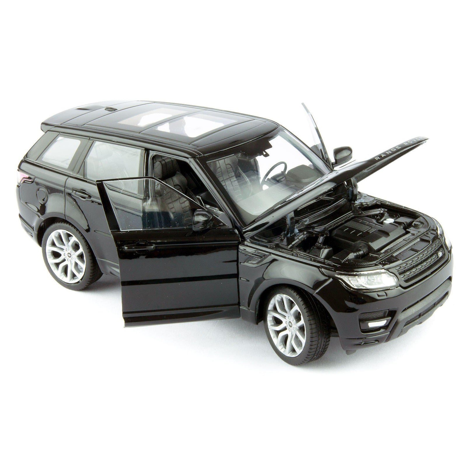 Range Rover Sport Black 1:24 Scale Welly Diecast Model