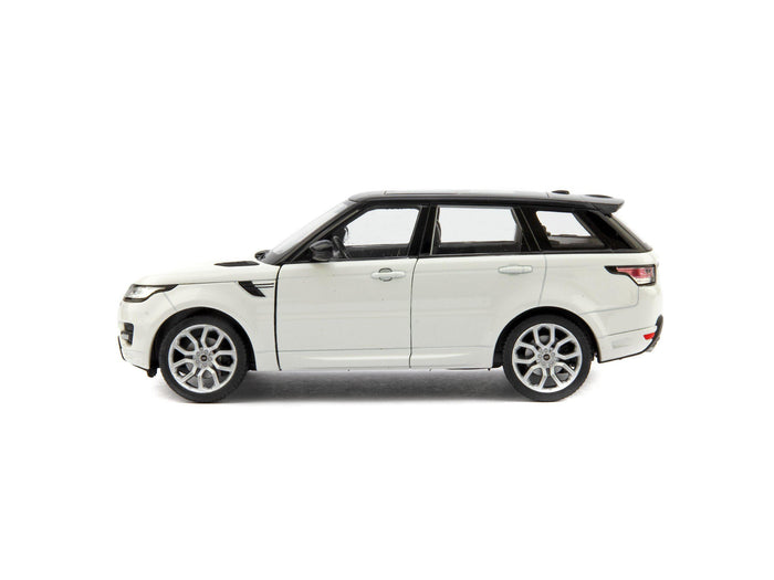 Range Rover Sport white - 1:24 Scale Diecast Model Car