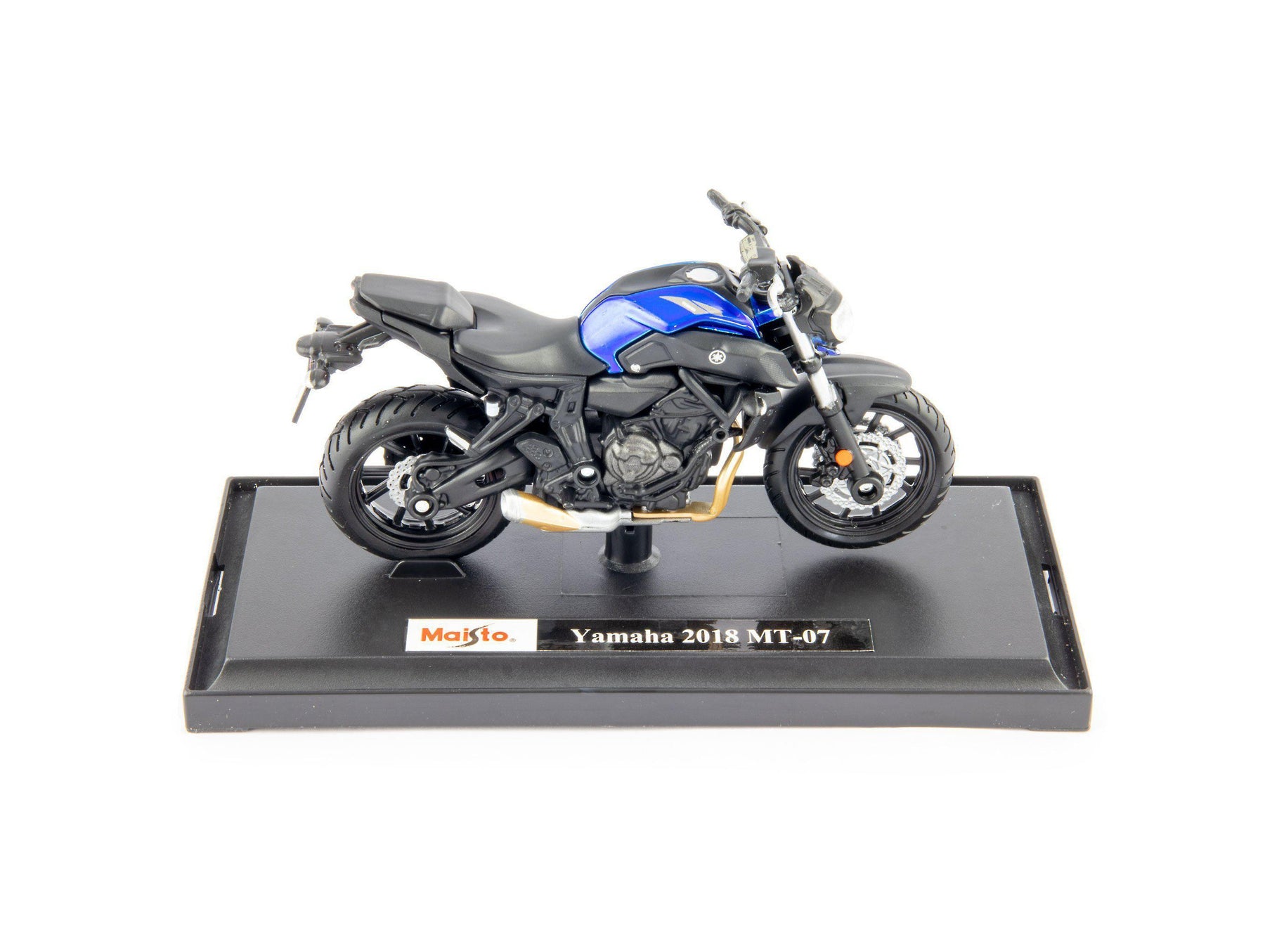 Yamaha MT07 2018 blue - 1:18 Scale Motorbike Model